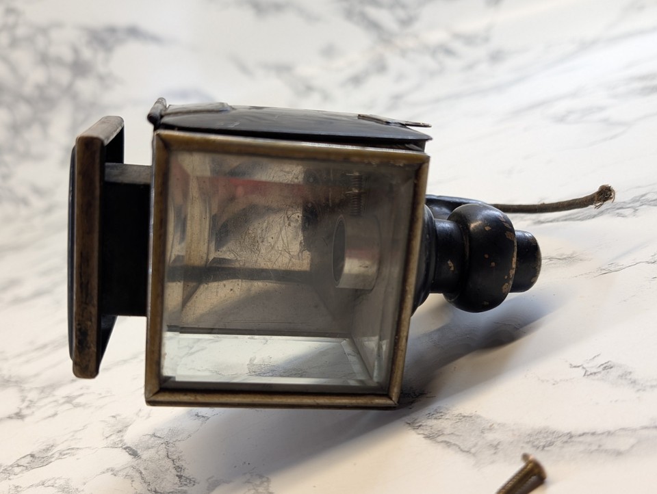 Antique Carriage Lamp Lantern Automobile Cowl Lamp Side Light Buggy | eBay