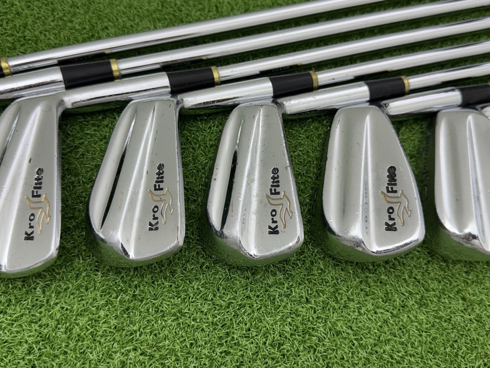 Spalding Golf KRO-FLITE Iron Set 3-PW Right Handed Steel Regular Flex ...