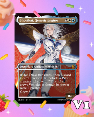 Shorikai, Genesis Engine | MTG Premium Art Card | eBay