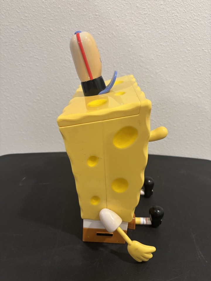SpongeBob SquarePants Talking Cookie Jar Fun-damental 2003 - Works | eBay
