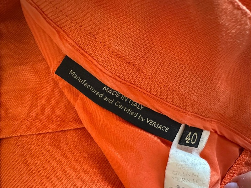 Gianni Versace Jeans Coral Orange Shorts | eBay UK