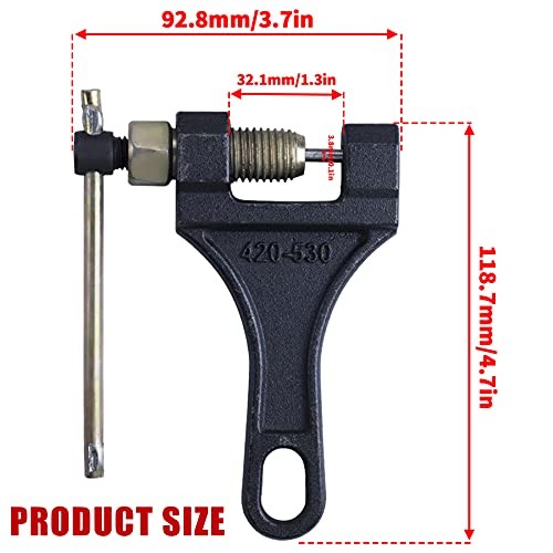 Chain Breaker #420-530 Chain Tool fit for Dirt Pit Bike ATV Quad Go ...