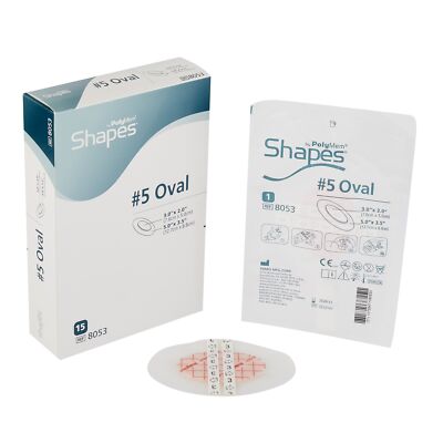 Shapes #5 Oval PolyMeric Membrane Dressing BX of 15 | eBay