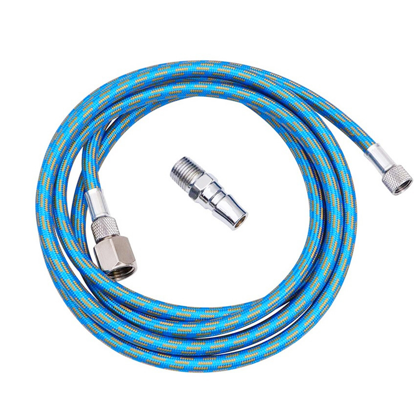 Airbrush Braided Hose 1/8 - 1/4 Air Compressor Hose Connection Pipe ...