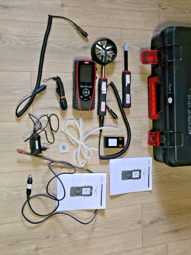 KIMO Class 310 + SH-100 Airflow + SHR-110 Humidity Probe + Hot-Wire HVAC Kit | eBay