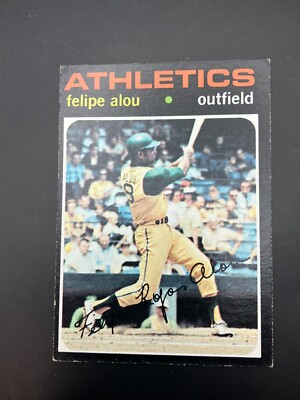 1971 Topps #495 Felipe Alou | eBay