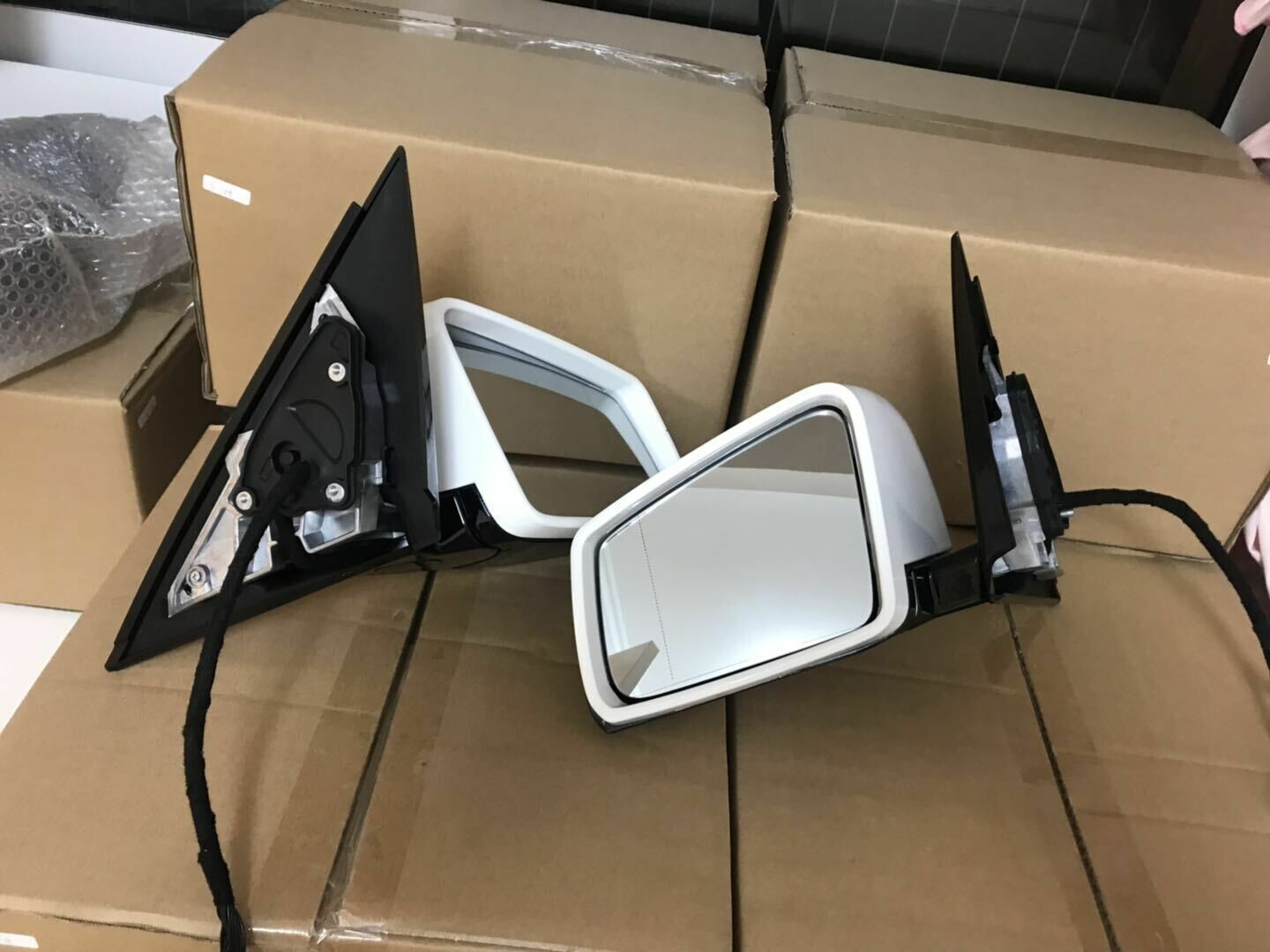 2Pcs Car Side Rear View Mirror Set for Mercedes Benz E Class W212 E300 ...