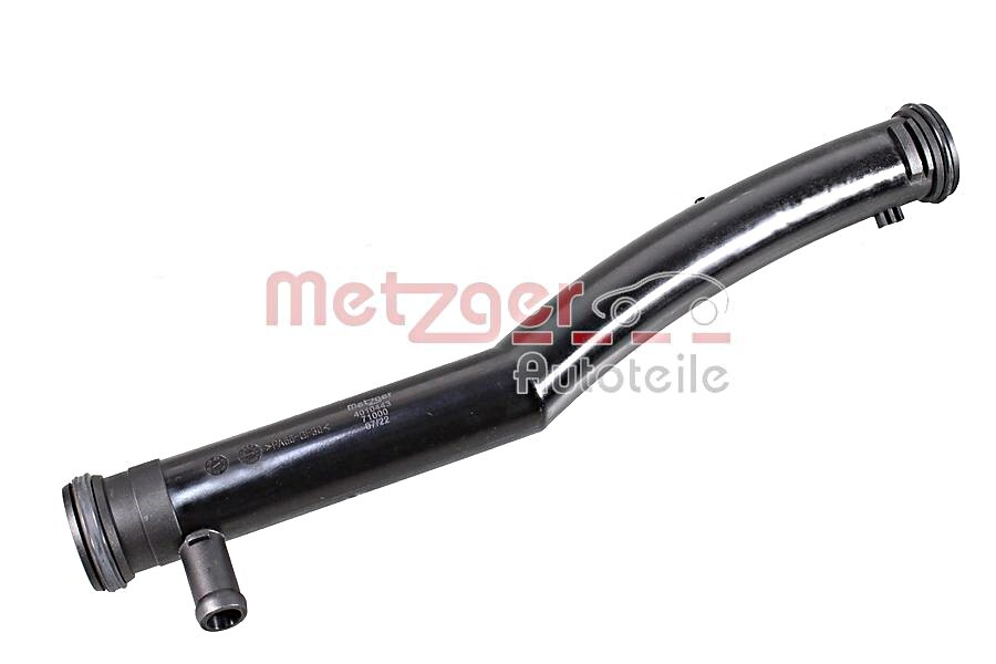METZGER Coolant Pipe Plastic For SEAT Ibiza IV SKODA Rapid VW 06-15 ...