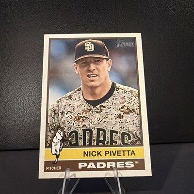 Nick Pivetta 2025 Topps Heritage High Number Bicentennial /200 San ...