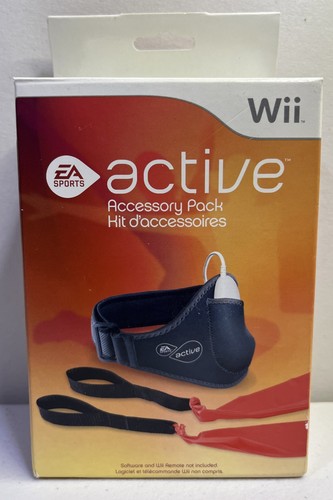 Nintendo Wii EA Sports Active Accessory Pack Leg Strap & Resistance ...