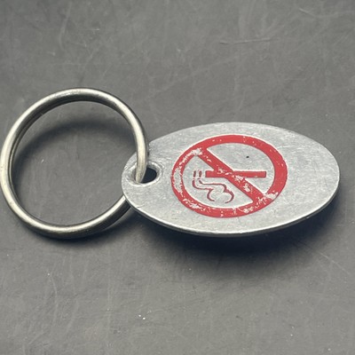 Vintage Aluminum No Smoking Key Fob | eBay
