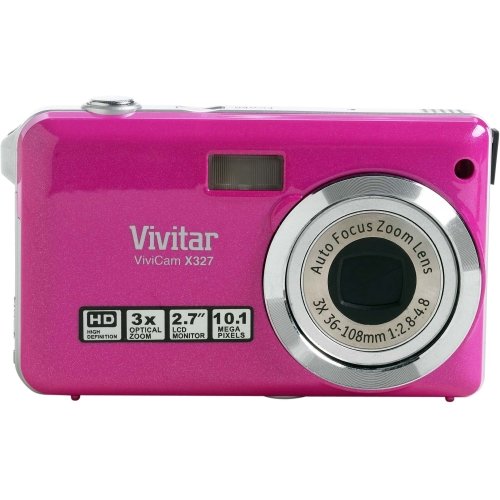 Vivitar ViviCam X327 10.0MP Digital Camera - Pink for sale online | eBay