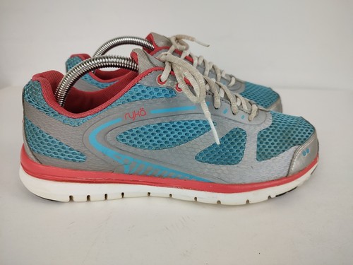 RYKA Kelly Ripa Women's Aspire Running Shoe ~Blue/Chrom/silver Size 10 ...