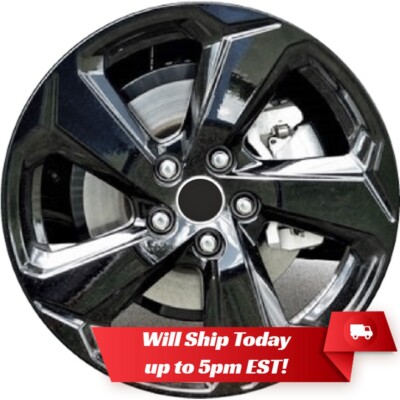 New Set of 4 18" Gloss Black Alloy Wheels Rims for 2019-2023 Toyota ...