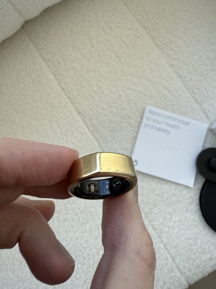 Oura Ring Gen 3 Heritage Gold Size 9 Activity Tracker Smart Ring | eBay