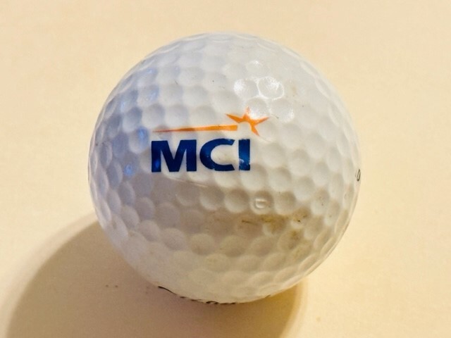Golf Ball w/ Logo - MCI | eBay