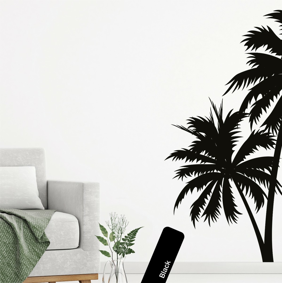 Corner Tree Wall Decal