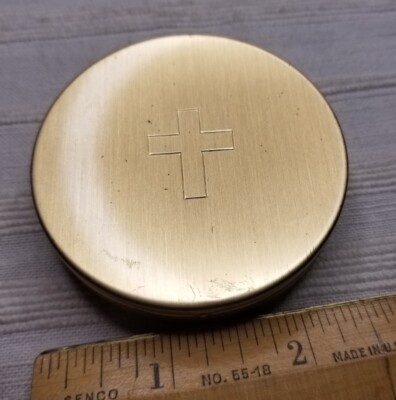 CATHOLIC PRIESTS COMMUNION PYX CATHOLIC SICK CALL CHRISTIAN ROSARY BOX ...