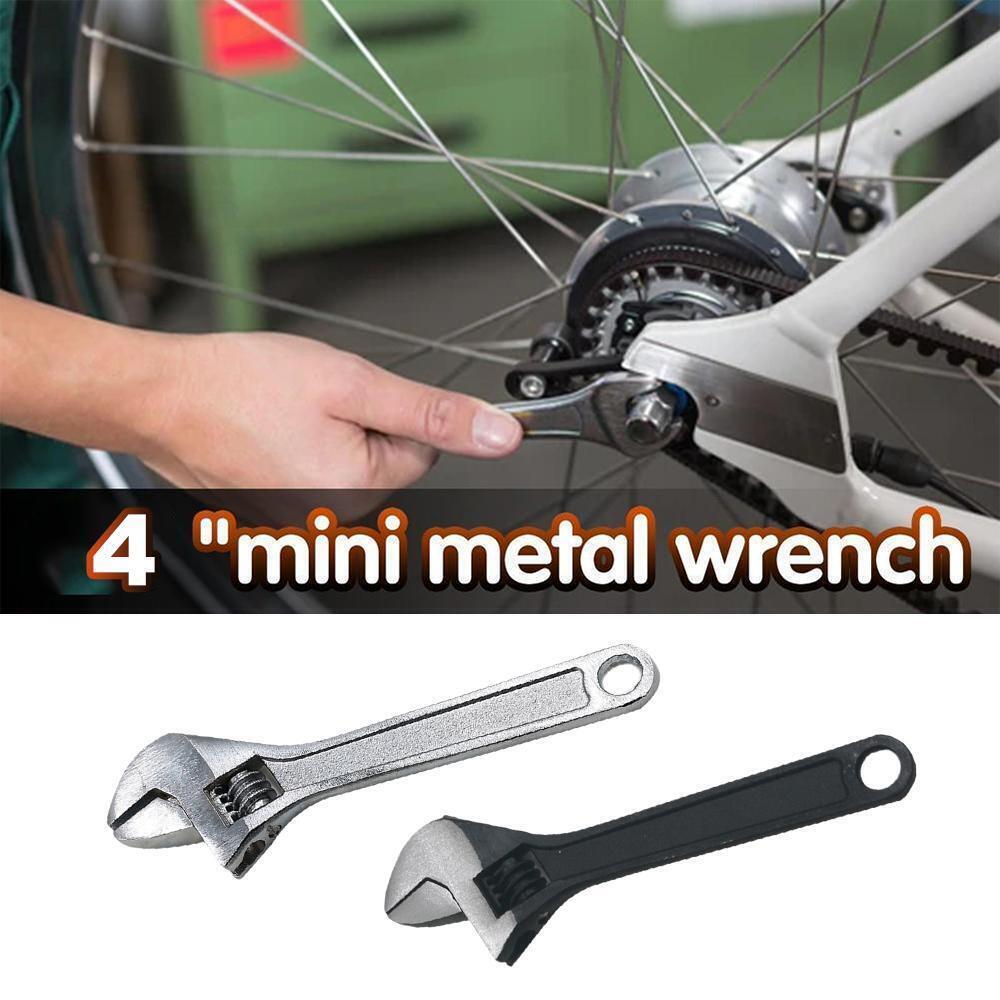 Mini Adjustable Spanner Wrench 4" 100mm Carbon Steel Hand Professional ...