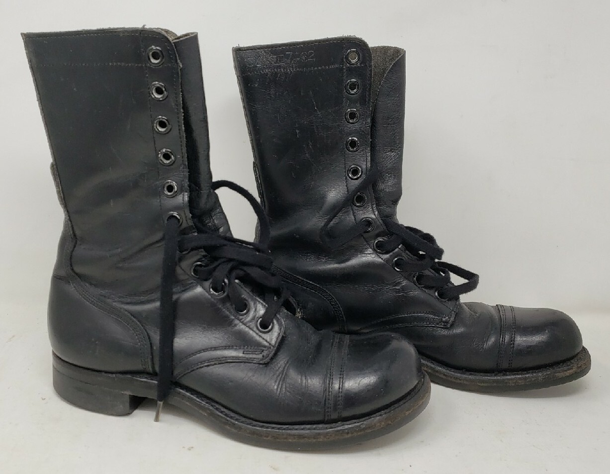 Vintage 1962 SLIPKNOT Military Jump Boots Marked 8 1/… - Gem