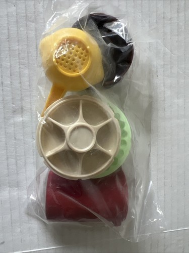 Tupperware Magnets Jello Mold Strainer Servalier Canister Veggie Tray ...