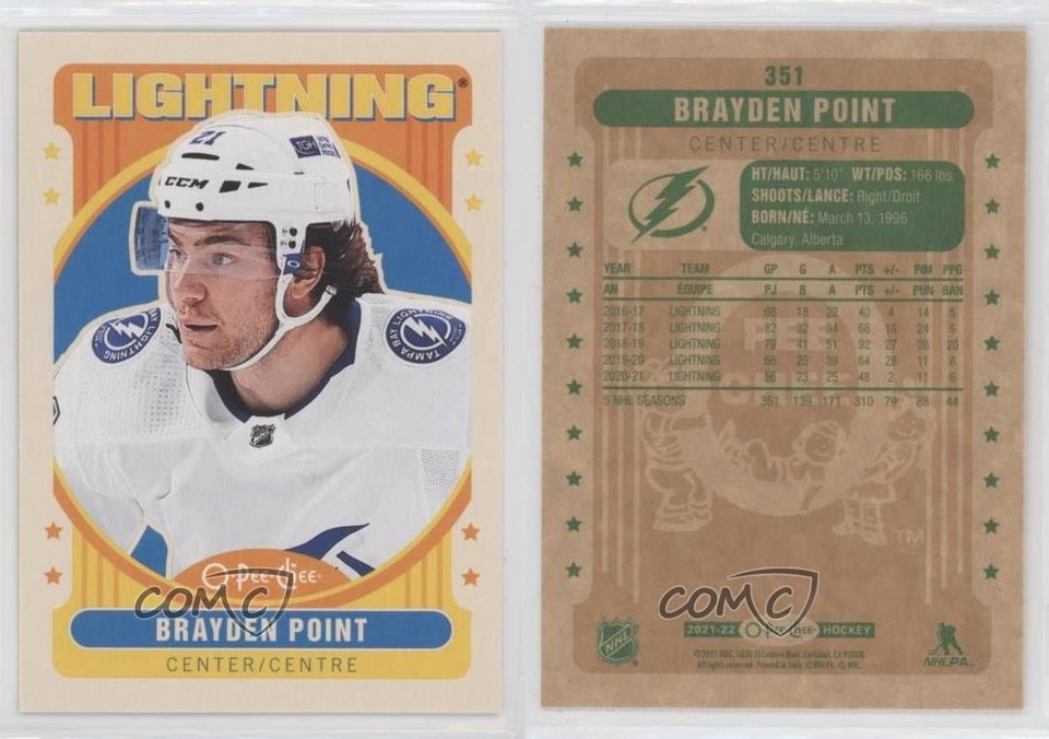 2021-22 O-Pee-Chee Retro Brayden Point #351 n1u | eBay