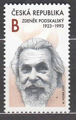 Czech Republic - Mail 2023 Yvert 1032 ** MNH Character Zdenek ...