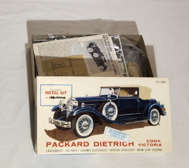 FULL CRATE (6 Units) Hubley Packard Dietrich Victoria Conv #4863 ...