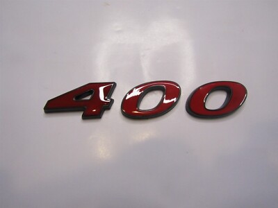 FORD CHEVROLET GM 400 ENGINE ID HOOD SCOOP QUARTER TRUNK FENDER EMBLEM ...