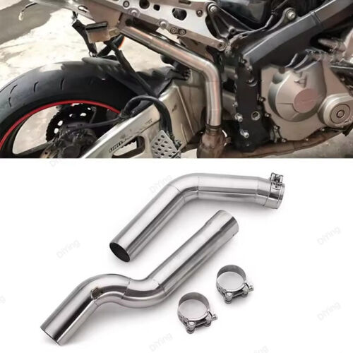 For Honda F5 CBR600RR 2003-2024 Motorcycle Exhaust Mid Tail Link Pipe ...