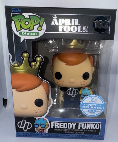 Funko Pop! Digital #163 April Fools Freddy Max Tokenhead Grail LE 999 ...