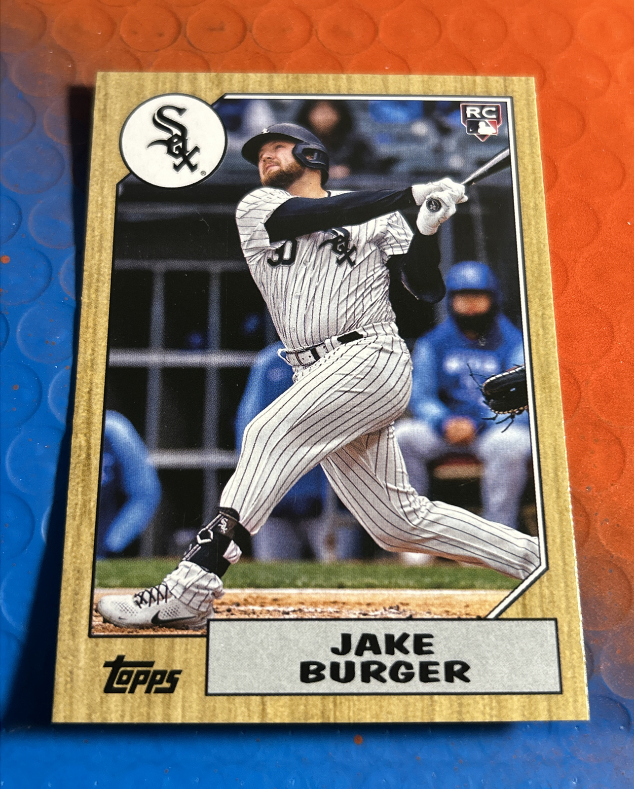 2022 Topps Archives - 1987 Topps Design #212 Jake Burger (RC) for sale ...