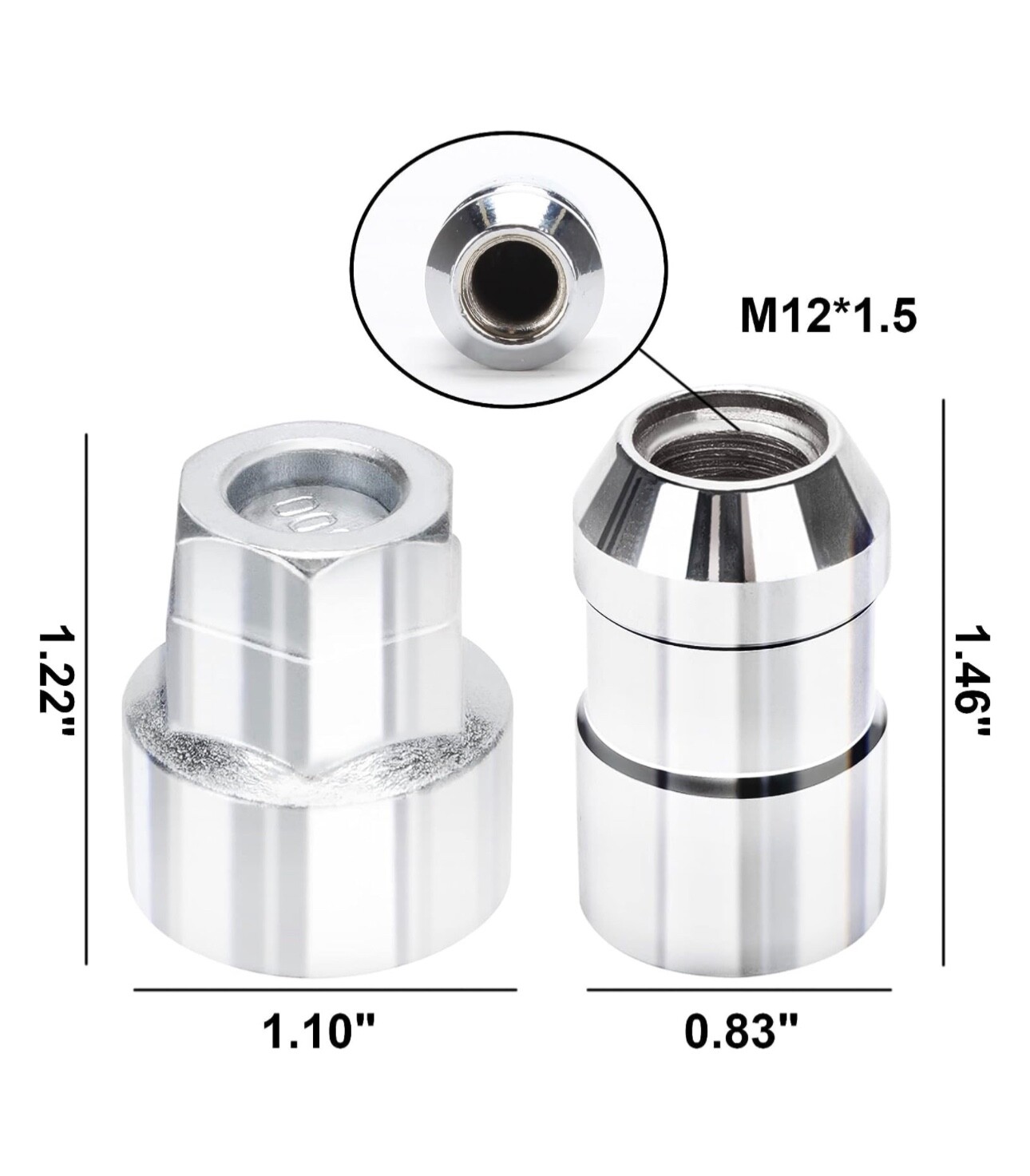 Premium Steel Wheel Lock Set 4 for Toyota Highlander RAV4 Camry 2010 ...