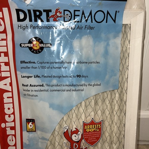 American Air Filter (AAF) Dirt Demon MERV 6 - 15”x20”x1” HVAC Filter ...
