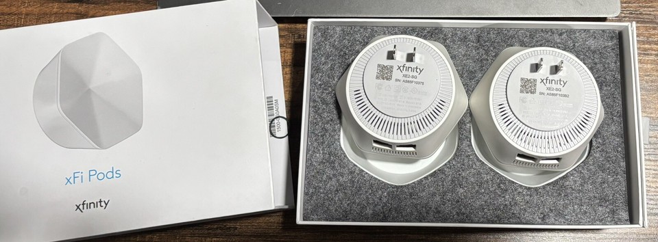 XFINITY XE2-SG 2nd Generation XFI Pod WiFi Extender Repeater - 2Pack ...