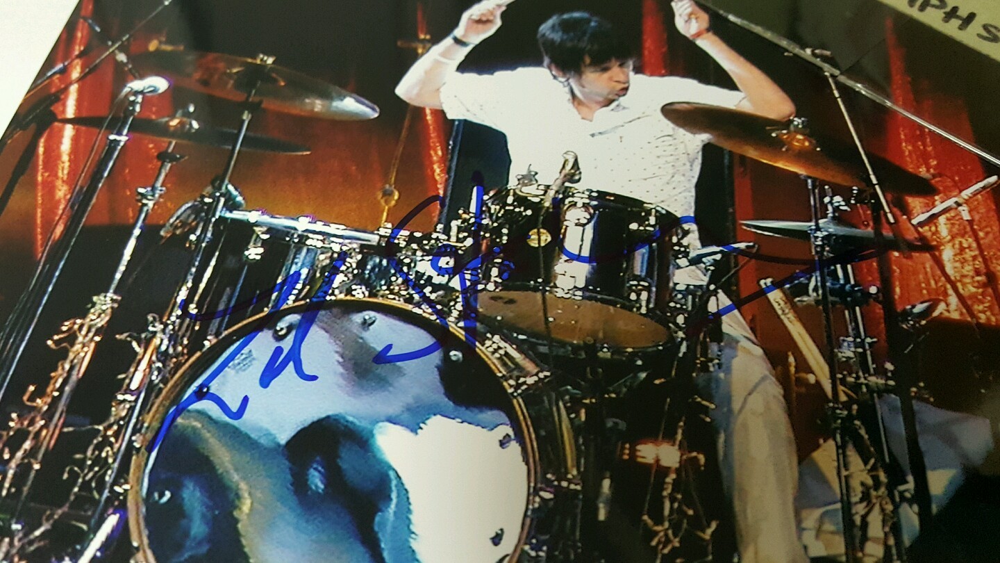 Zak Starkey Signed The Who Autograph Oasis COA g proof | eBay