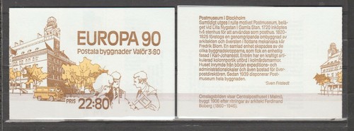 s40263 SWEDEN 1990 MNH** EUROPA CEPT booklet carnet libretto | eBay