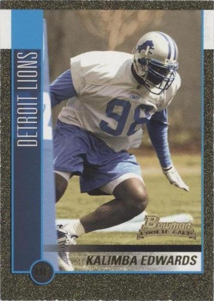 2002 Bowman - Gold #129 Kalimba Edwards /50 (RC) for sale online | eBay