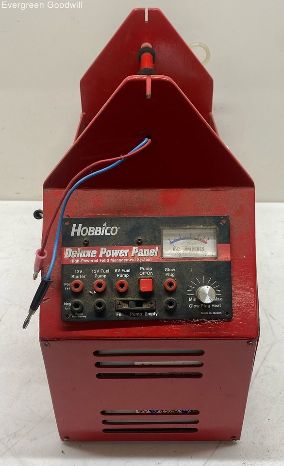 Hobbico Deluxe Red Power Panel Caddy with Accessories Parts/Repair | eBay