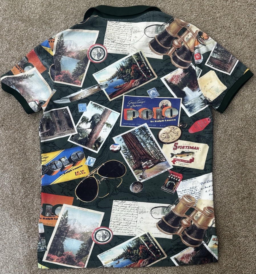 **Sample** Ralph Lauren Polo Country Sportsman Postcard Polo Shirt ...