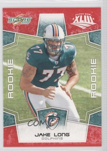 2008 Score Rookie Factory Set Red Jake Long #331 Rookie RC | eBay