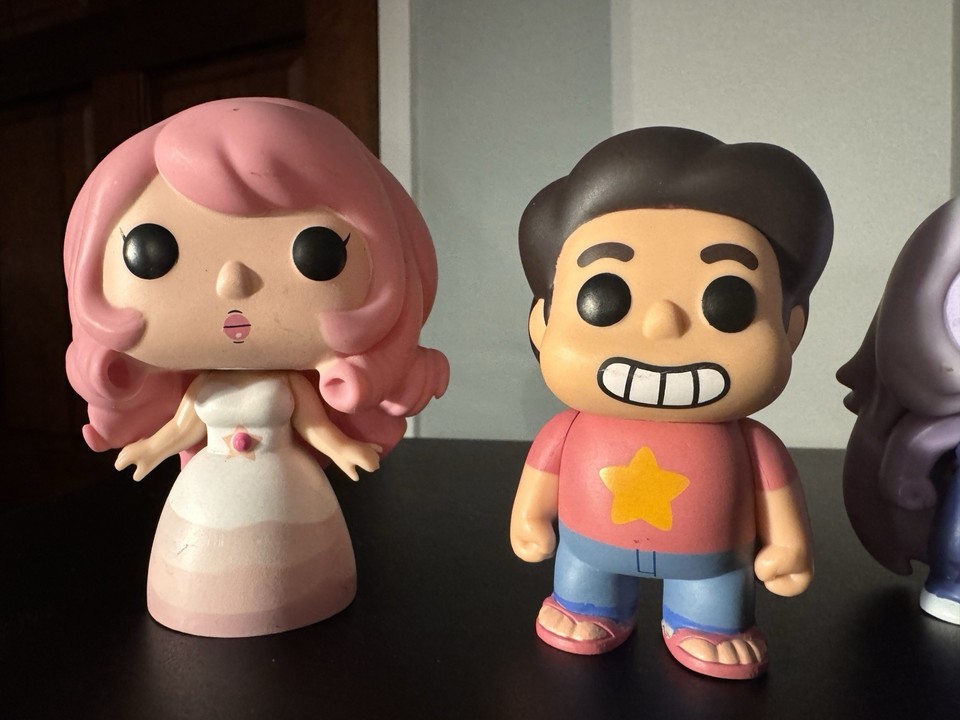 Steven Universe Funko Pop! Lot - Rose Quartz, Steven, Amethyst ...