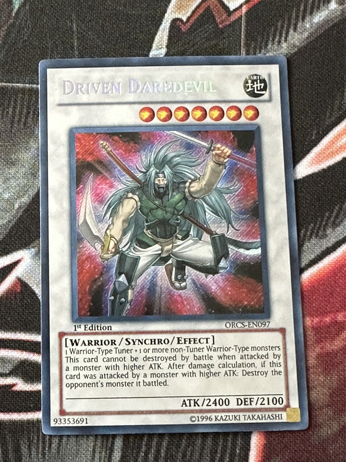Yu-Gi-Oh! Driven Daredevil ORCS-EN097 Secret Rare 1st Ed | eBay