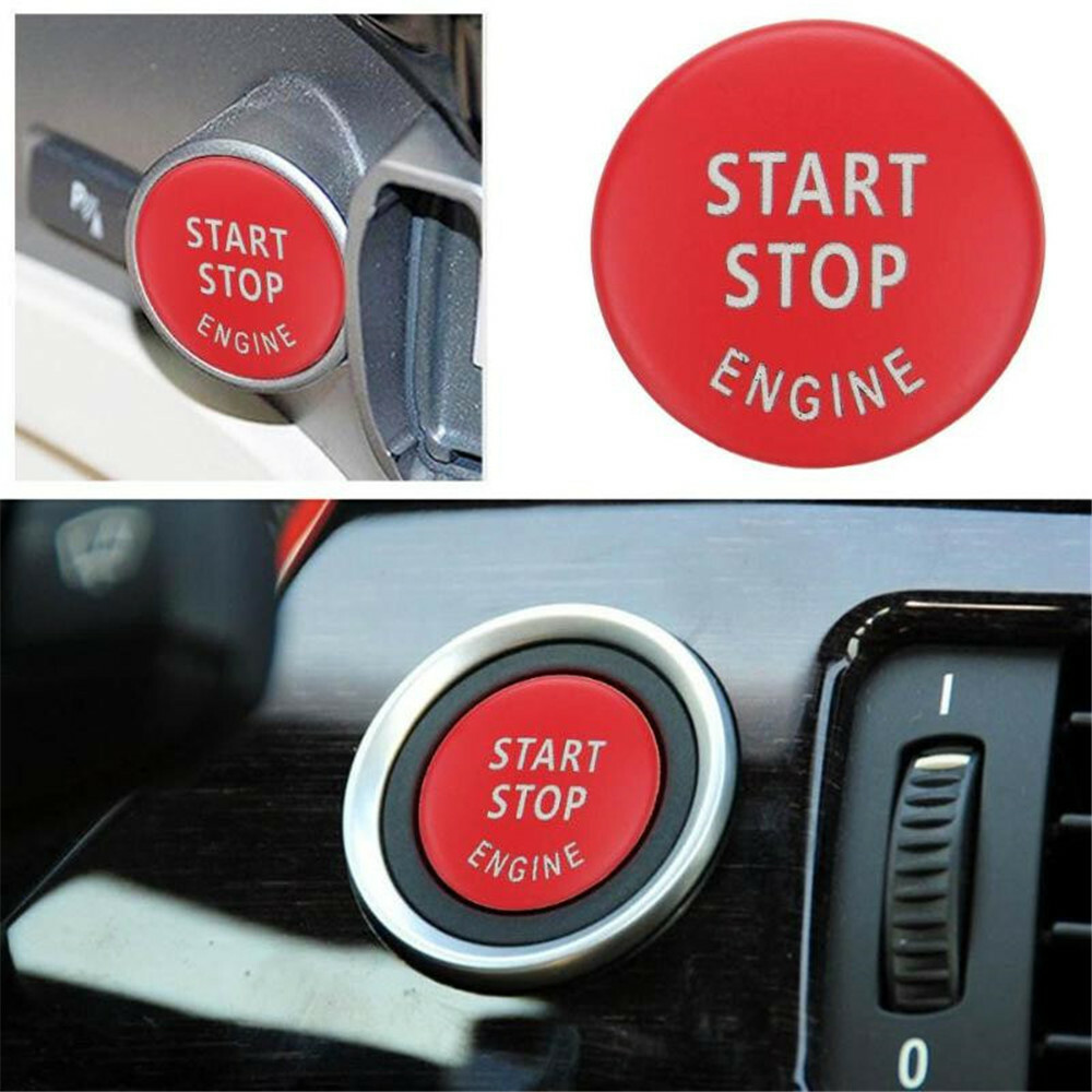 For BMW E Series E60 E70 E71 E90 US Red Engine Start/Stop Button ...