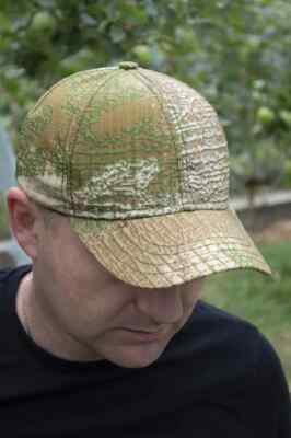 Military cap, army baseball cap, Varan camouflage, sand color.Support ...