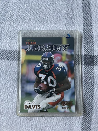 1998 Playoff Momentum Team Jersey Terrell Davis Patch | eBay