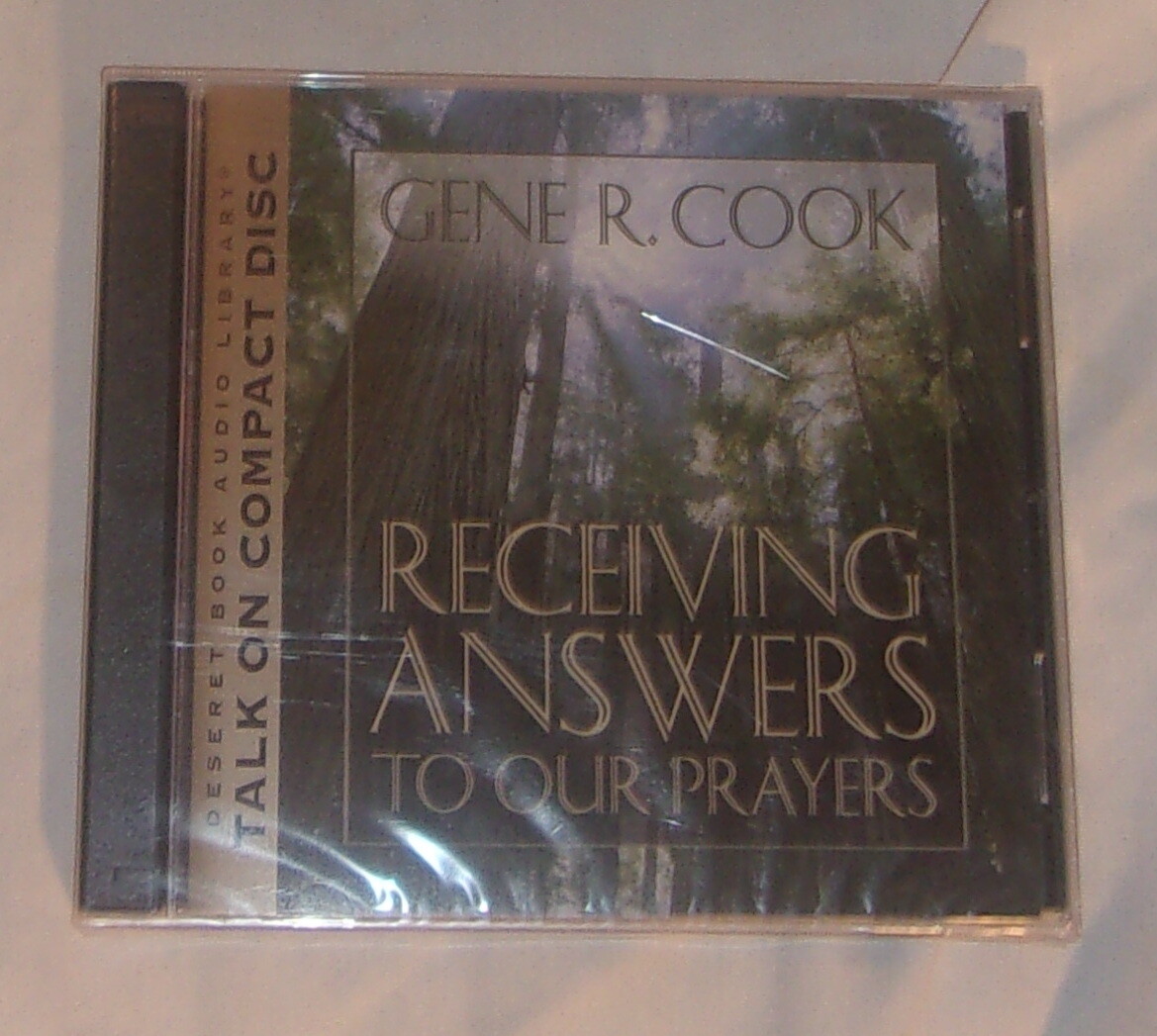 GENE R. COOK RECEIVING ANSWERS TO OUR PRAYERS TALK ON CD NEW STILL ...
