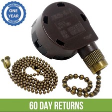 JIN YOU Pull Chain Ceiling Fan Switch (E70469) for sale online | eBay