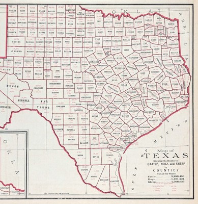 Pre-1900 - Counties Map