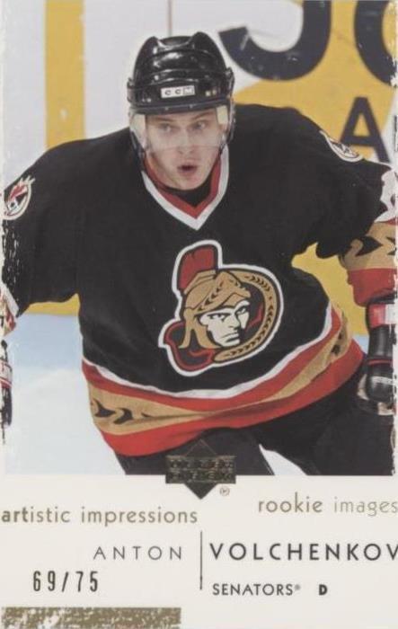 2002-03 Upper Deck Artistic Impressions - Rookie Images Anton ...